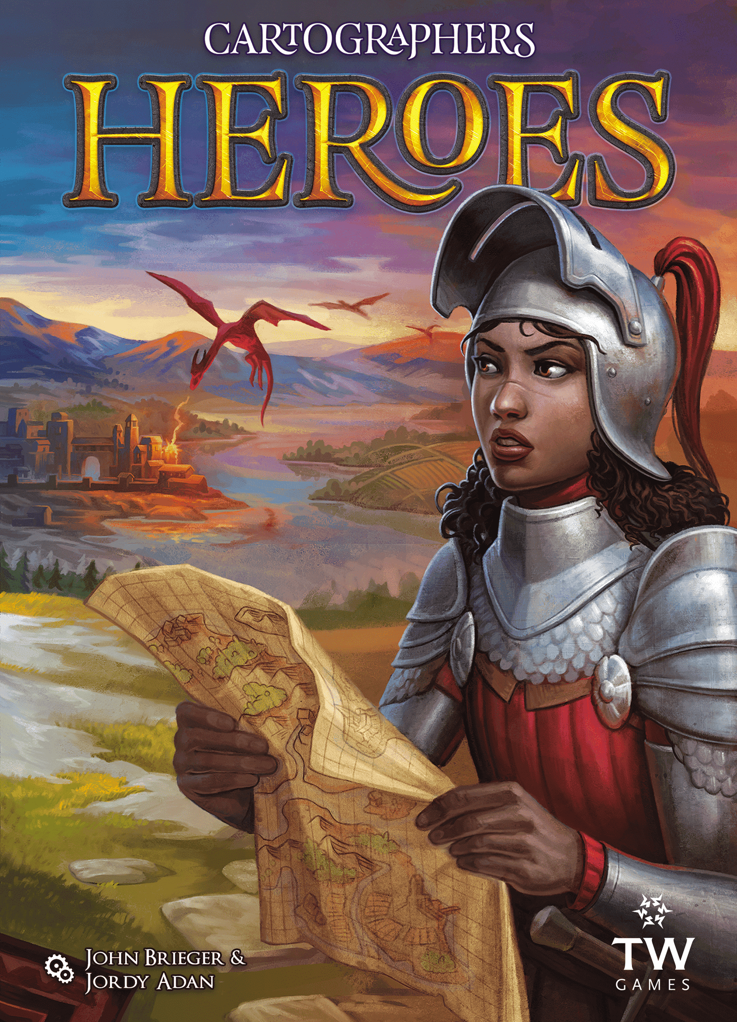 BoardGamesFlix - Cartographers : Heroes